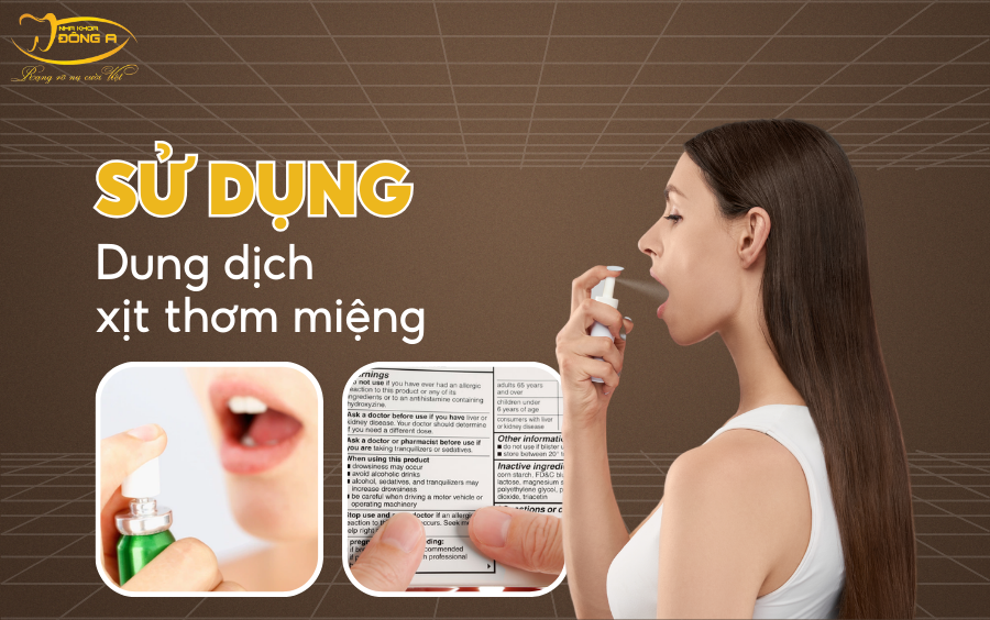 Lạm Dụng Dung Dịch Xịt Thơm Miệng: Hiệu Qủa-Nguy Cơ Sớm Muộn